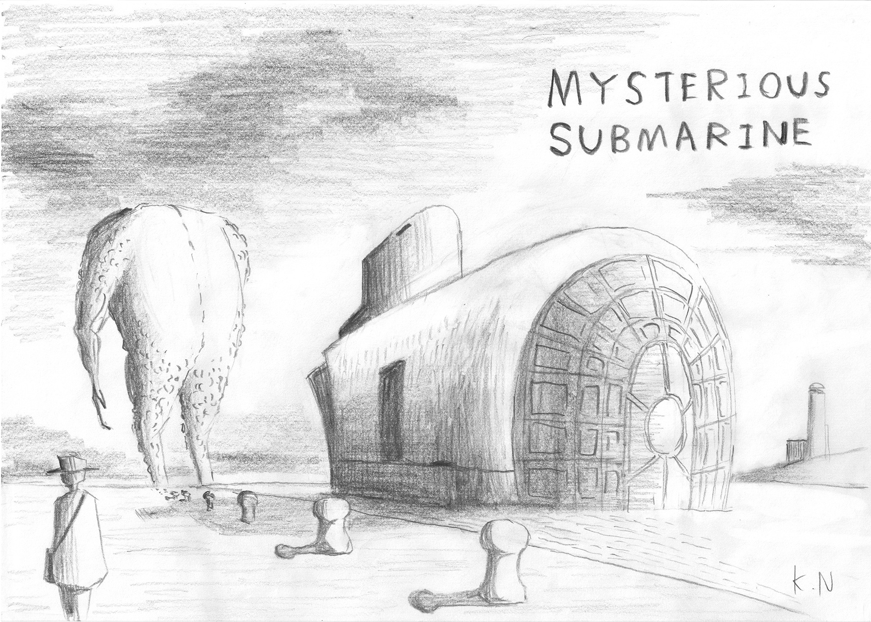 09-Mysterious Submarine – KZM Gallery